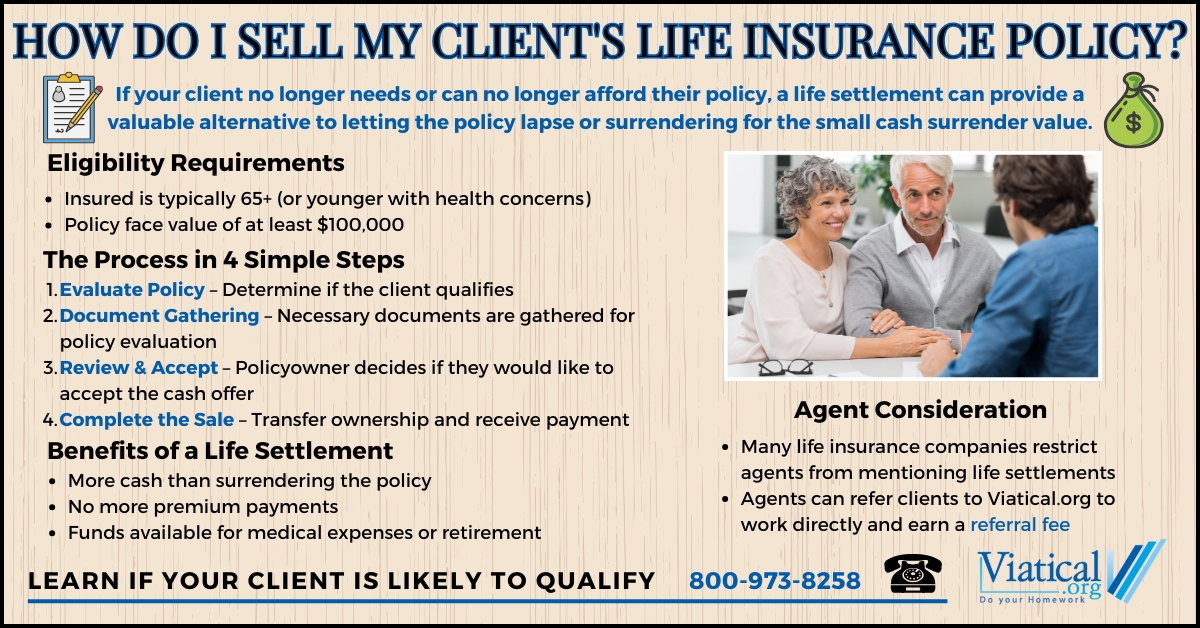 How Do I Sell My Client's Life Insurance Policy? - Viatical