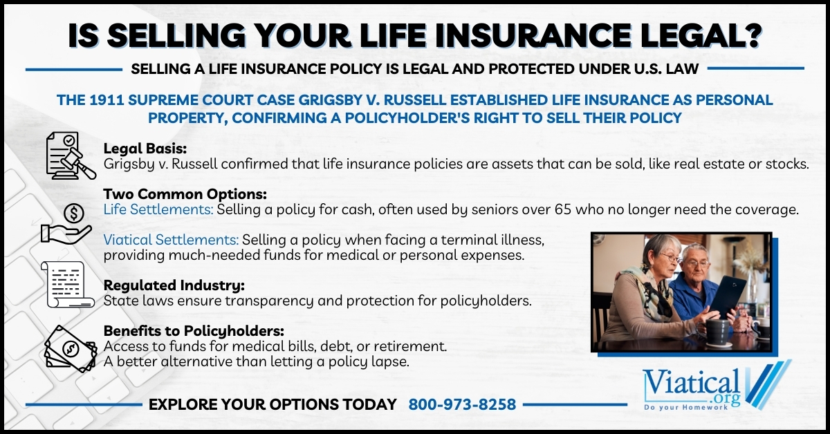 Is Selling Your Life Insurance Legal? - Viatical